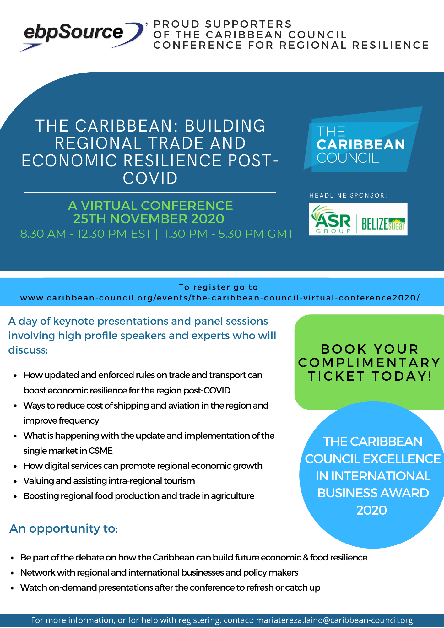 ebpSource and The Caribbean Council